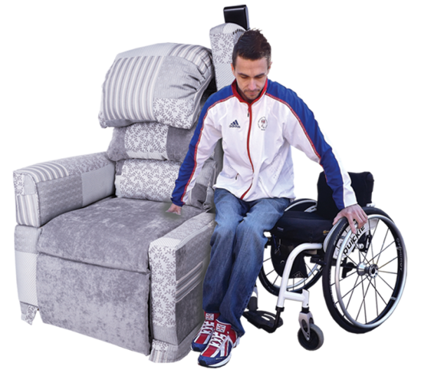 Electric Lift Up Arm - Cura Seating